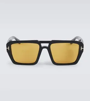 TOM FORD Square Frame Sunglasses - Black