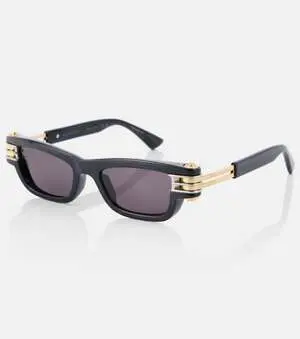 Bottega Veneta Square Sunglasses - Black