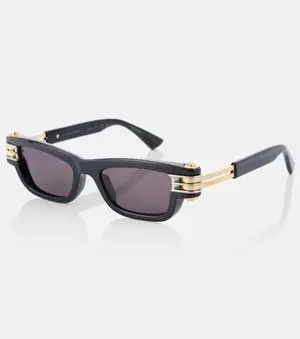 Bottega Veneta Square Sunglasses - Black