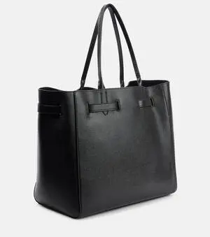 TOM FORD Tara Large Grained Leather Tote Bag