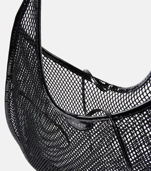 Alaïa Xl Fishnet Shoulder Bag