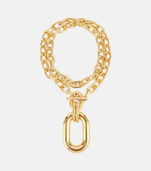 Rabanne Xl Link Pendant Necklace - Gold