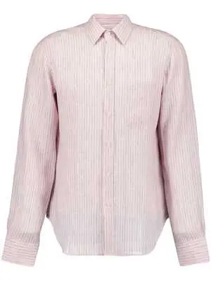 120% Lino Striped Linen Shirt