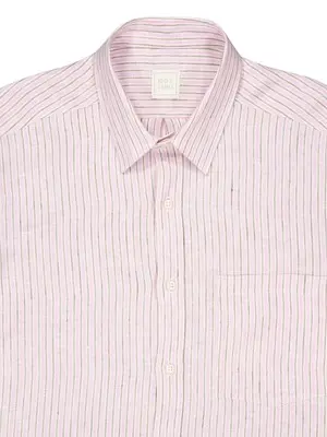 120% Lino Striped Linen Shirt