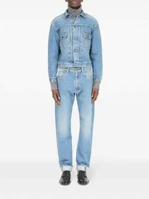 MAISON MARGIELA Four-stitch Denim Jacket - Blue