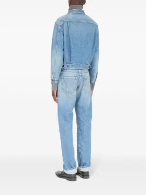 MAISON MARGIELA Four-stitch Denim Jacket - Blue