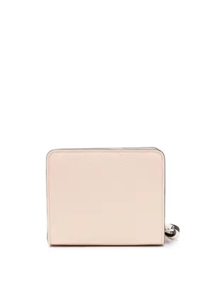 Chloé Alphabet Leather Compact Wallet