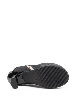 DIESEL® D-woodstock 78mm Denim Mules