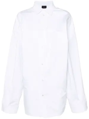 Balenciaga Spread Collar Shirts For Women