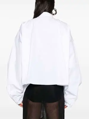Balenciaga Asymmetric Poplin Shirt