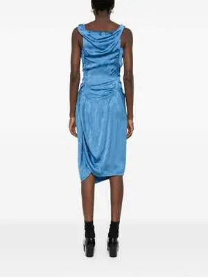 VIVIENNE WESTWOOD Safety-pin Jacquard Midi Dress
