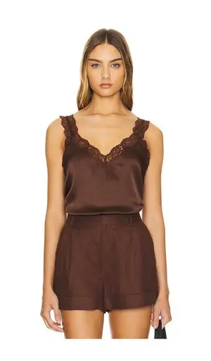 Cami Nyc CAMI NYC Fernanda Cami In Brown.  Mocha