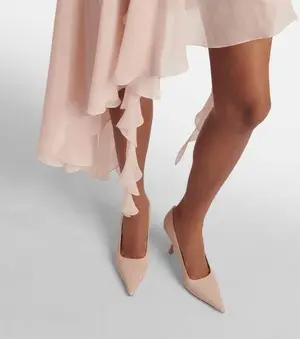 JIMMY CHOO Ixia 80 Leather Pumps