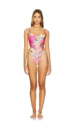 Agua Bendita X Pamela One Piece - Foulard Floral