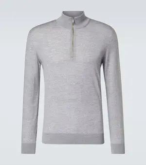 Zegna Zip Up Knitwear For Men