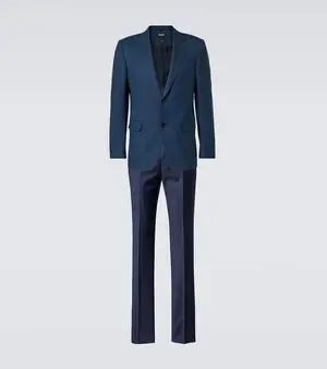 Zegna Trofeo Wool Slim Fit Trousers