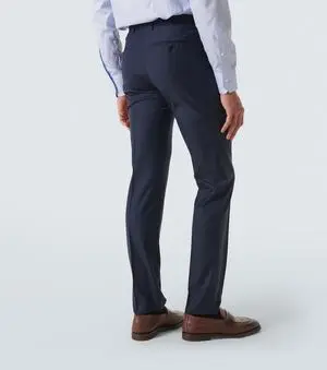 Zegna Trofeo Wool Slim Pants