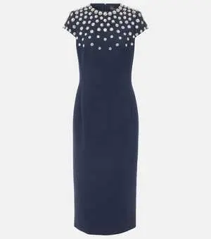 Oscar De La Renta Embellished Cocktail Dresses