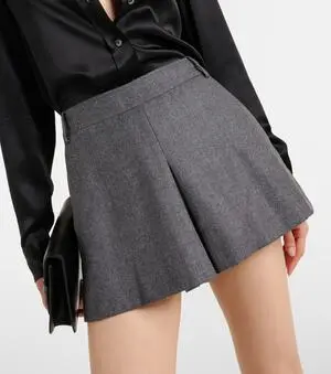 TOM FORD Virgin Wool Skort - Grey