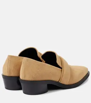 Proenza Schouler Bronco Suede Loafers