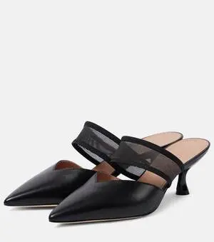 MALONE SOULIERS Manu 45 Leather Pumps