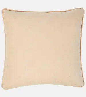 Gucci Gg Jacquard Cushion - Beige
