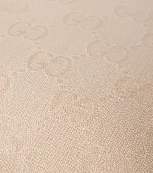 Gucci Gg Jacquard Cushion - Beige