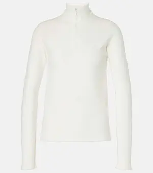 THE ROW Patti Zip-up Top