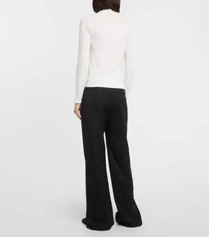 THE ROW Patti Zip-up Top