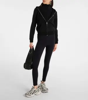 Balenciaga Cotton-blend Jersey Hoodie