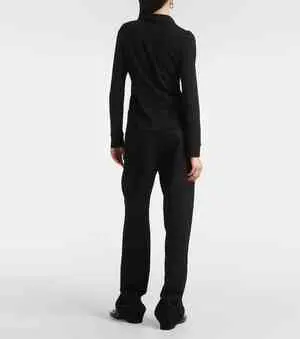 NILI LOTAN Liam Cotton Shirt - Black