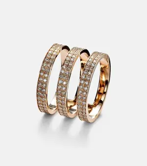 REPOSSI Berbere 18kt Rose Ring With Diamonds