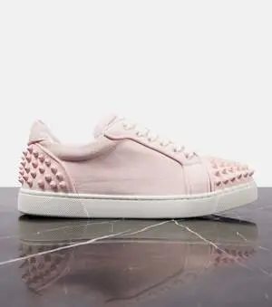 CHRISTIAN LOUBOUTIN Vieira 2 Studded Leather Sneakers