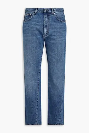 TOTEME Cropped Straight-leg Mid-rise Jeans