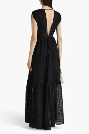 knee length dresses for ladies Women's Eliana Halter Gathered Lace Midi Dress S/M/L/Customize Pink Floral Mean Blvd Customize / Pink / Floral main image 1