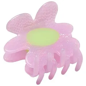CHUNKS Medium Flower Hair Claw Clip - Shimmer