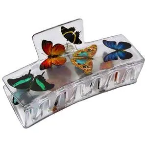 CHUNKS Medium Box Hair Claw Clip - Butterfly