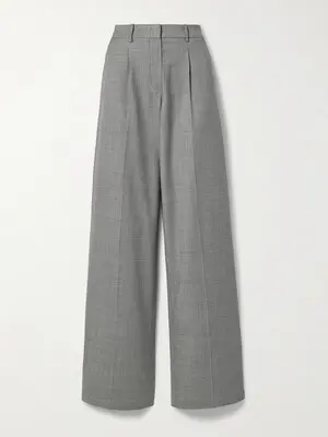 Magda Butrym Pleated Wool-blend Pants