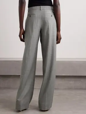 Magda Butrym Pleated Wool-blend Pants