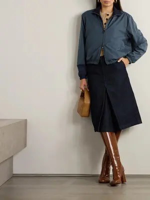 Loro Piana Reversible Bomber Jacket - Blue