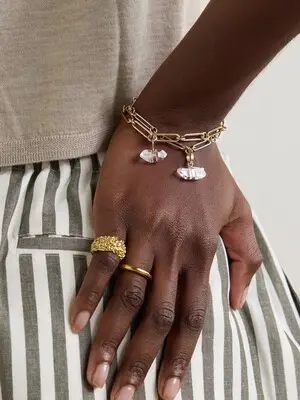 Jia Jia Jumbo Quartz And Diamond Bracelet