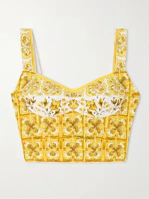 Dolce & Gabbana Cut Out Camis Tanks For Women