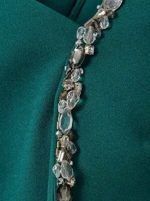 Safiyaa Jana Crystal-embellished Gown