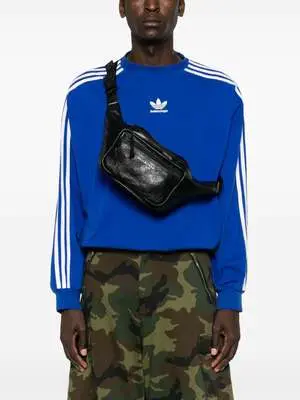 Balenciaga Explorer Leather Belt Bag - Black