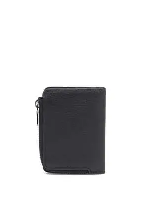 DIESEL® Logo Plaque Leather Wallet
