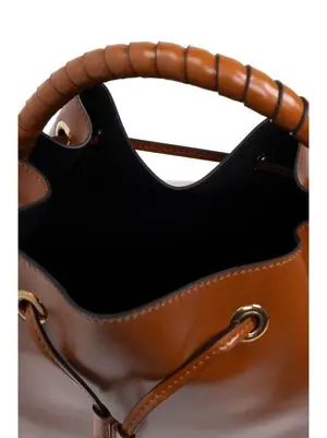 Chloé Leather Bucket Bag