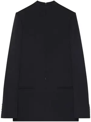 COURREGES Front-zipped Mini Dress With Cut-outs