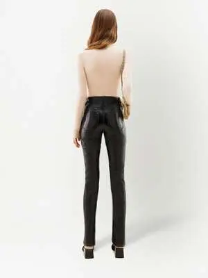 COURREGES Five-pocket Vinyl Trousers