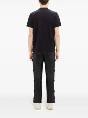 COURREGES Volcano Logo-appliqué Cotton T-shirt