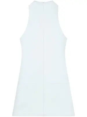 COURREGES Sleeveless A-line Dress - Blue